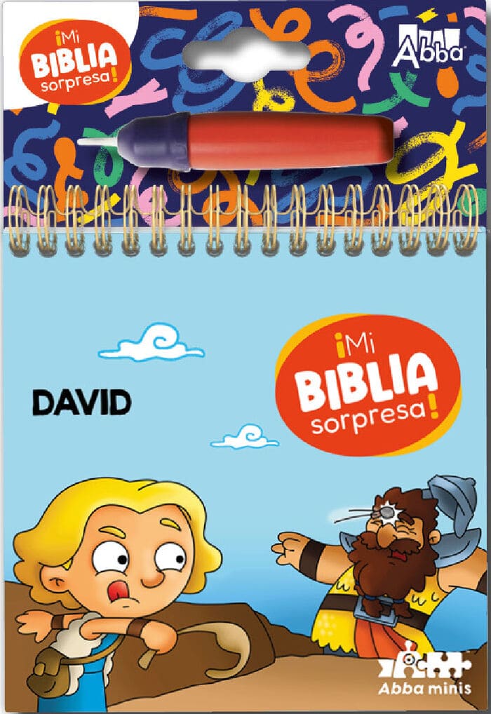 David - Pinta con Agua: Mi Biblia Sorpresa (9798885168601): CLC Mexico